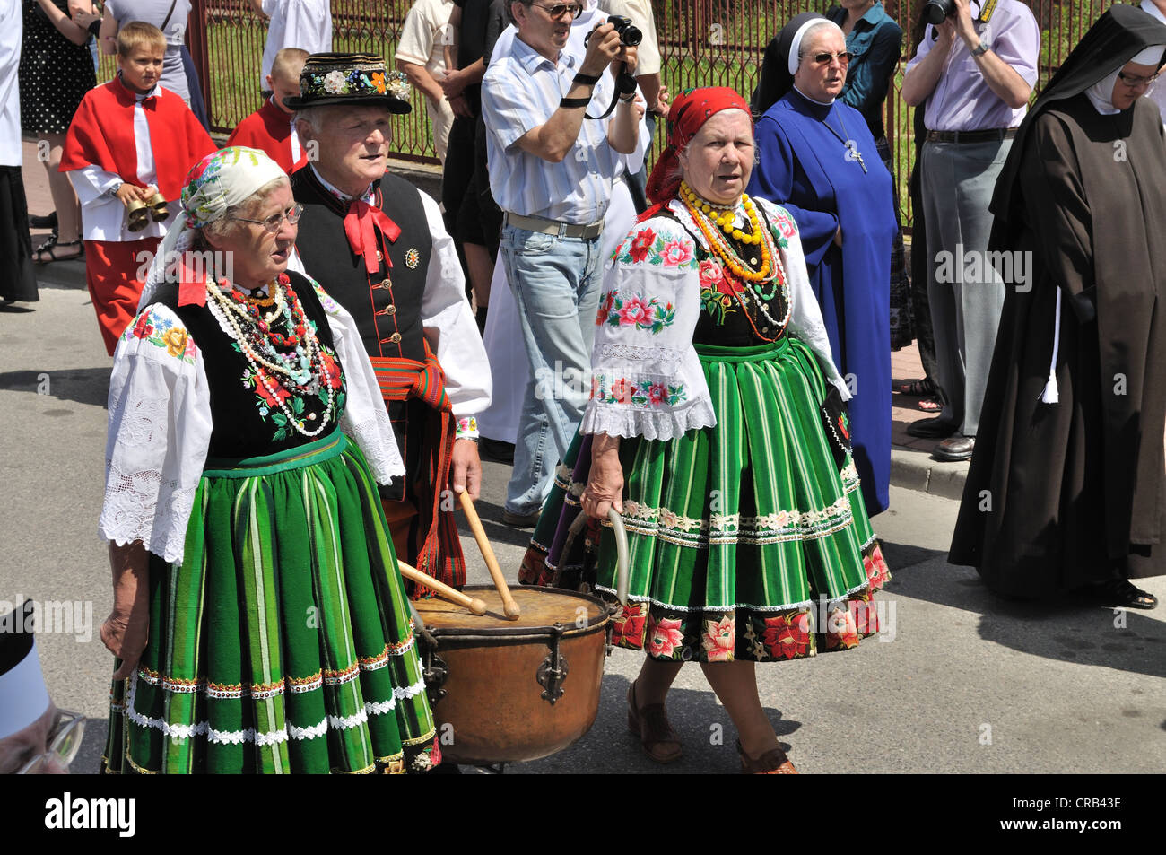 Lowicz Tracht Stockfotos und -bilder Kaufen - Alamy