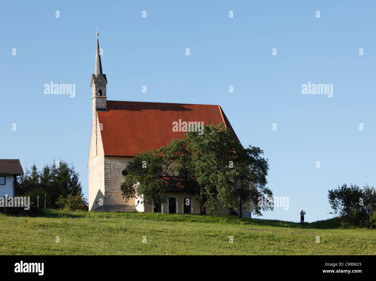 Kirche St. Coloman am Tachinger See, Taching am See, Rupertiwinkel ...