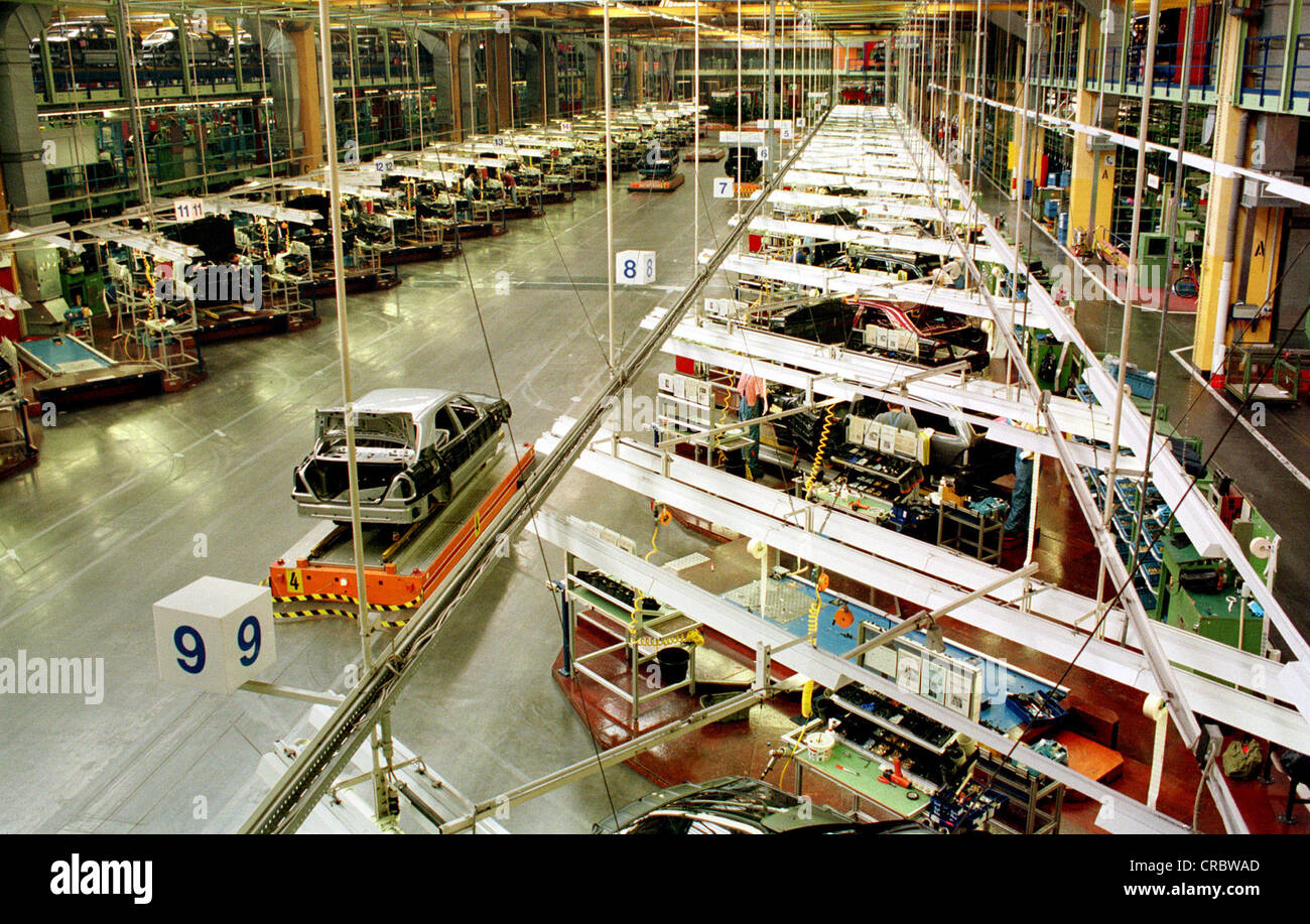 Produktion von der Mercedes C-Klasse, Bremen, Deutschland ...