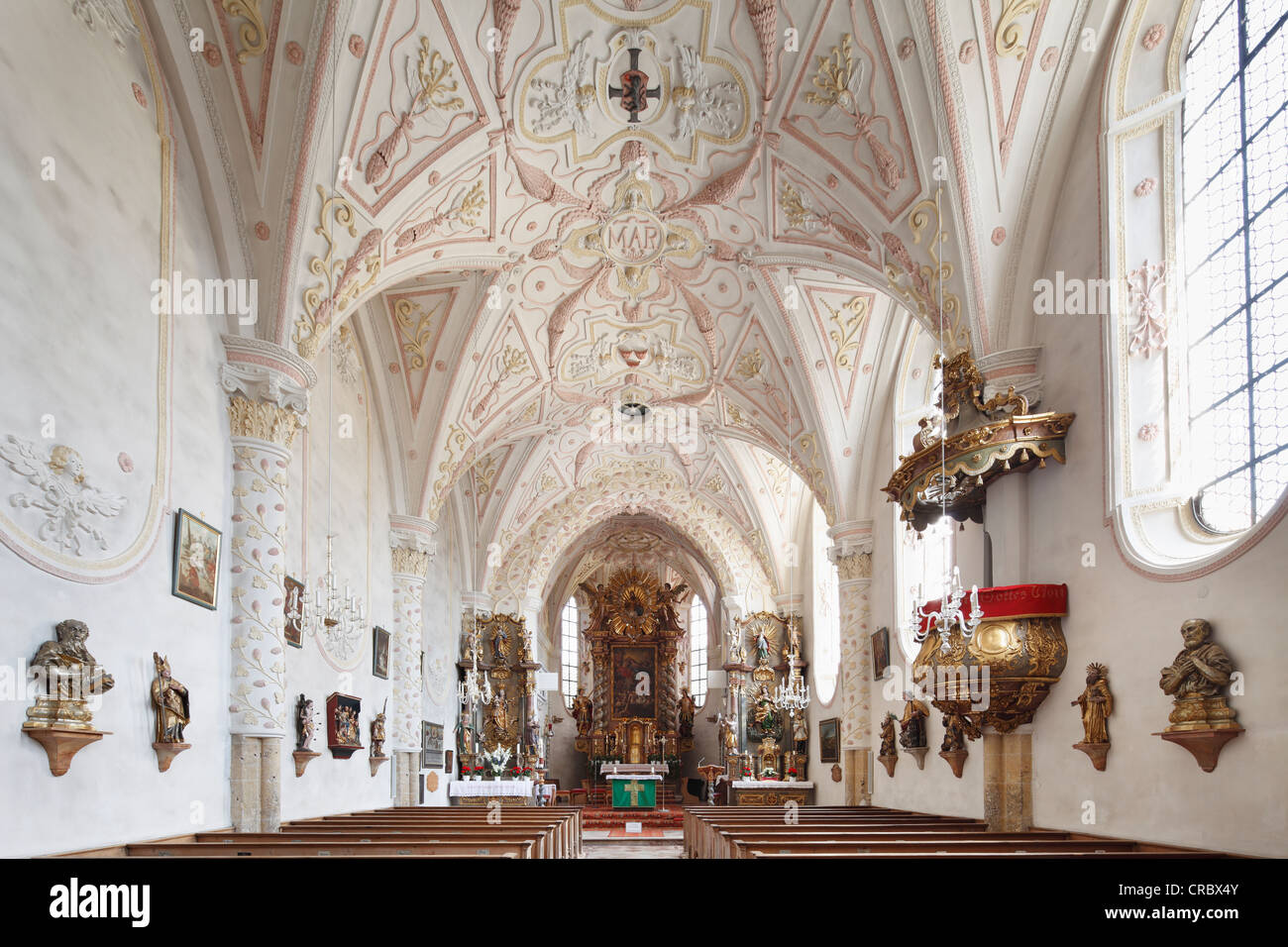 St. Laurentius Kirche, Rottach-Egern, Tegernseer Tal, Upper Bavaria ... St. Laurentius Kirche, Rottach-Egern, Tegernseer Tal, Upper Bavaria ...