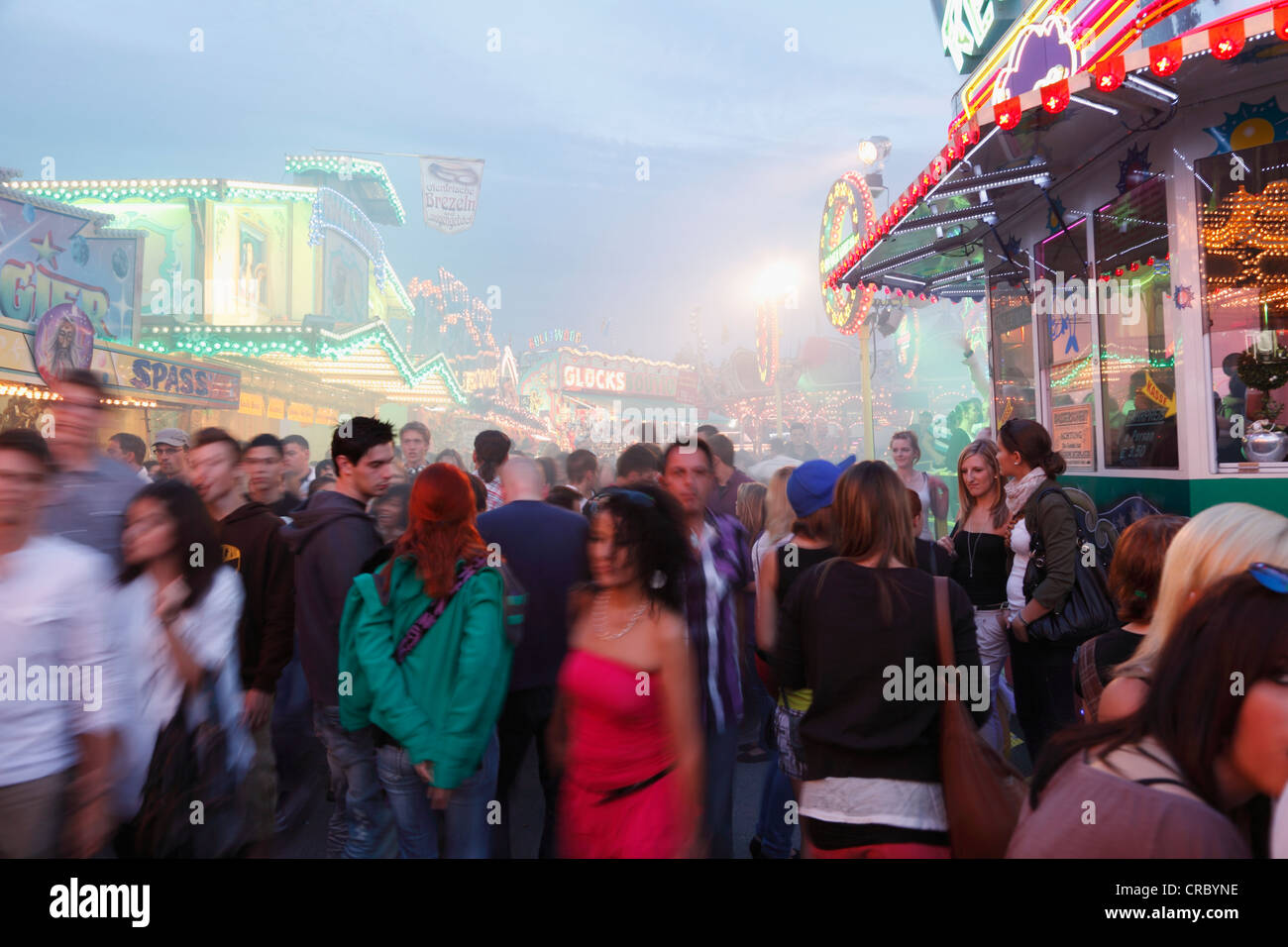 Kiliani-Volksfest Festival, Würzburg, Unterfranken, Franken, Bayern ...