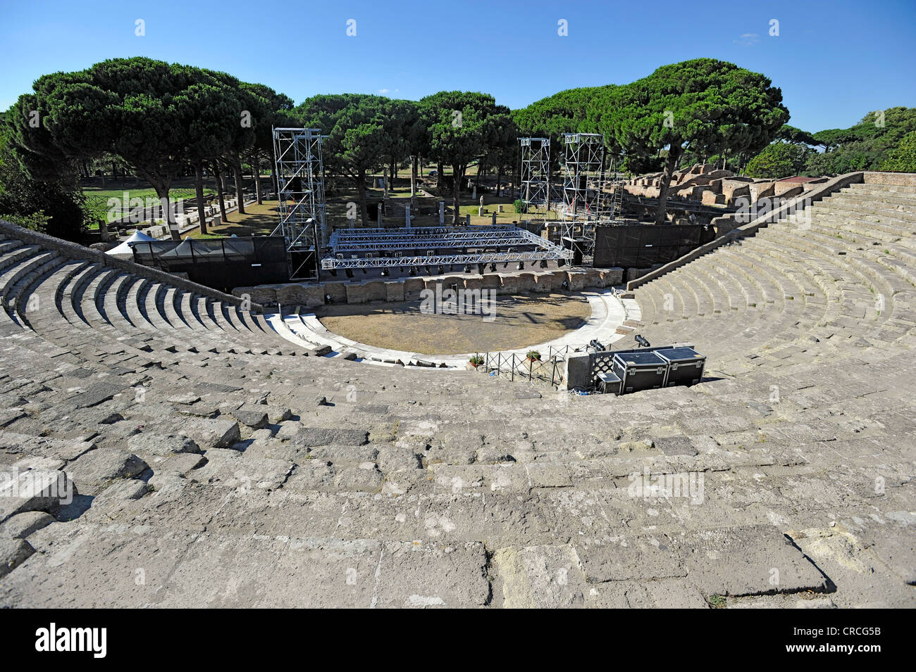 Alte Römische Stadt Von Ostia Antica Stockfotos und -bilder Kaufen - Alamy