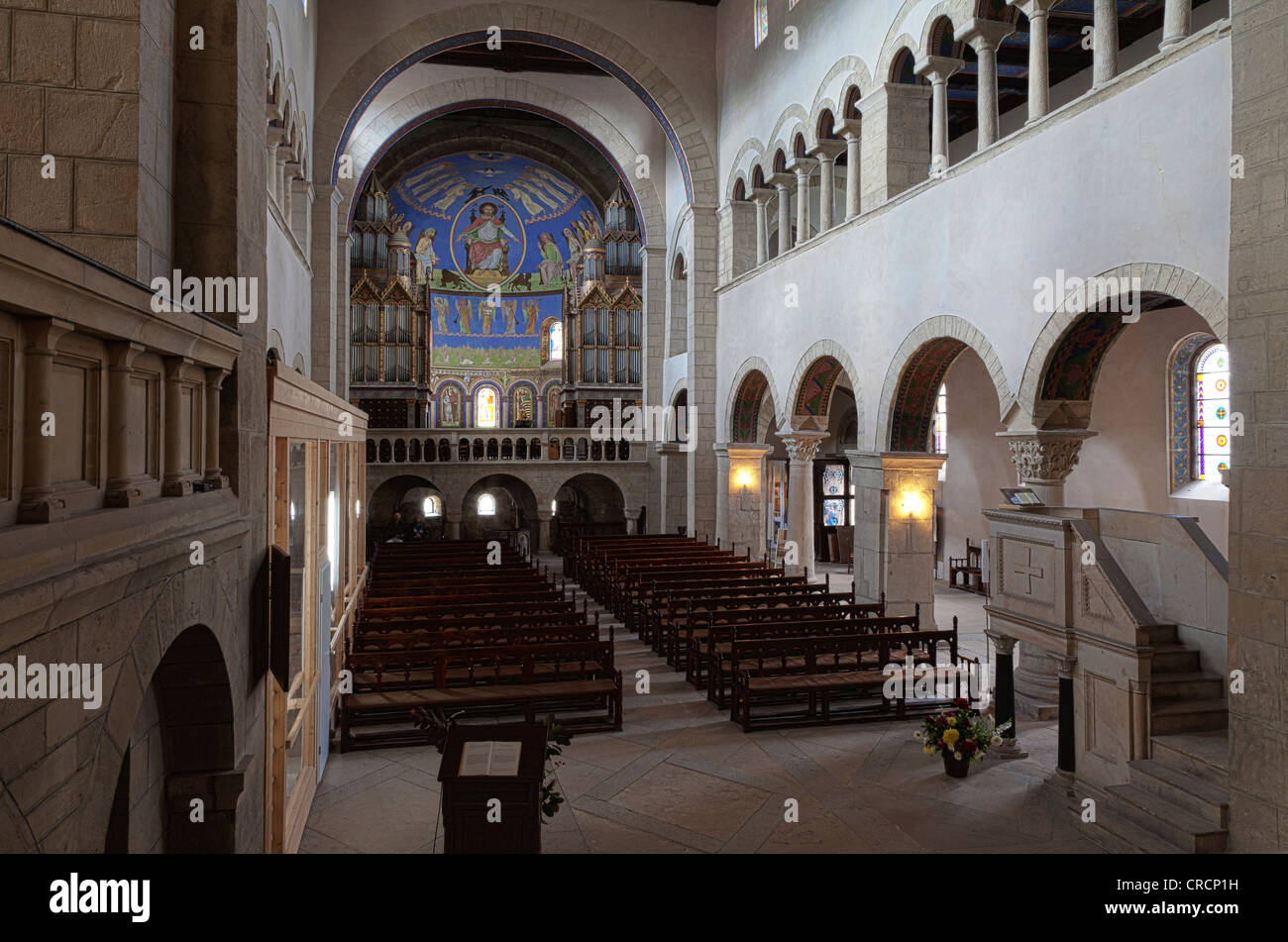 Stiftskirche St. Cyriac in Gernrode, eines der wichtigsten Baudenkmäler ...
