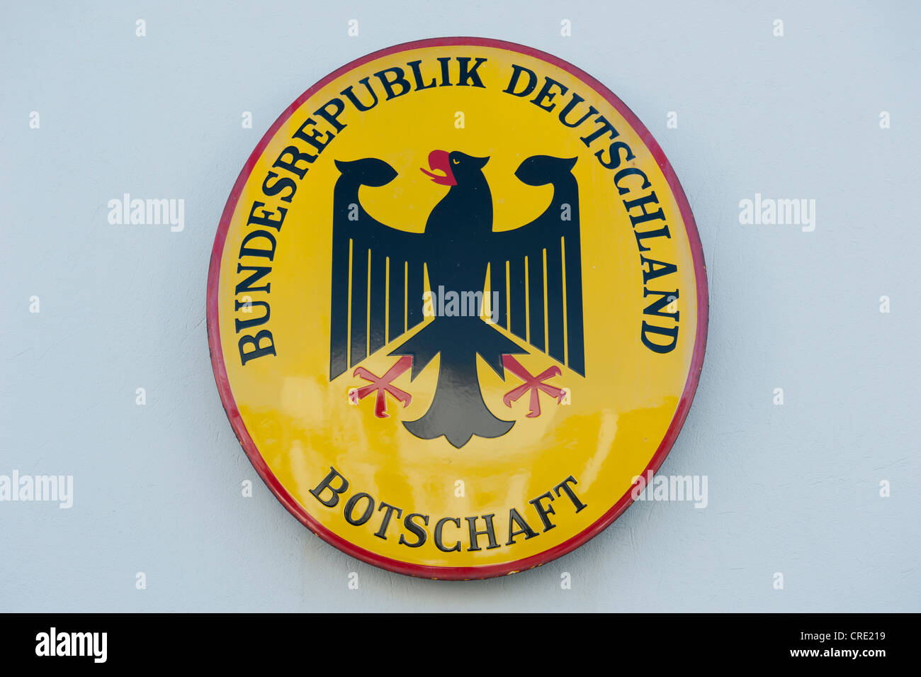 Botschaft Bundesrepublik Deutschland Stockfotos und -bilder Kaufen - Alamy