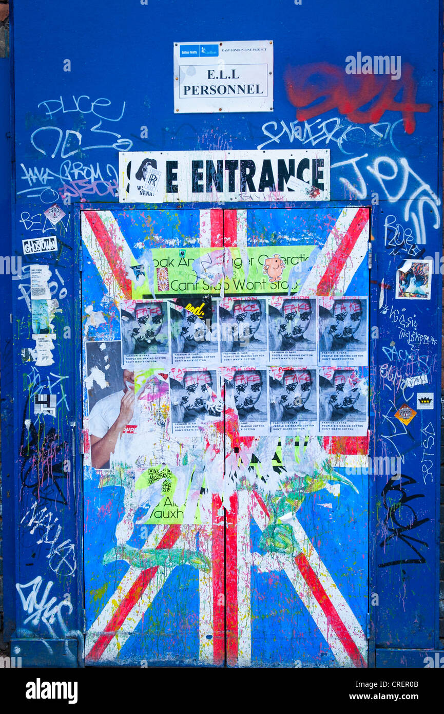 Gemalter union jack -Fotos und -Bildmaterial in hoher Auflösung – Alamy