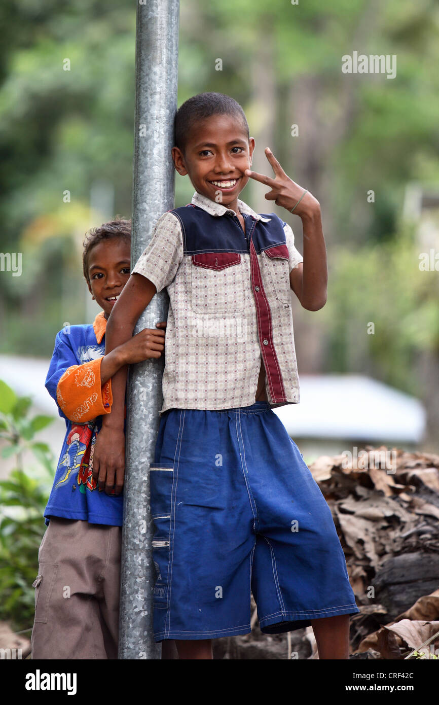 Osttimor Menschen Stockfotos und -bilder Kaufen - Alamy