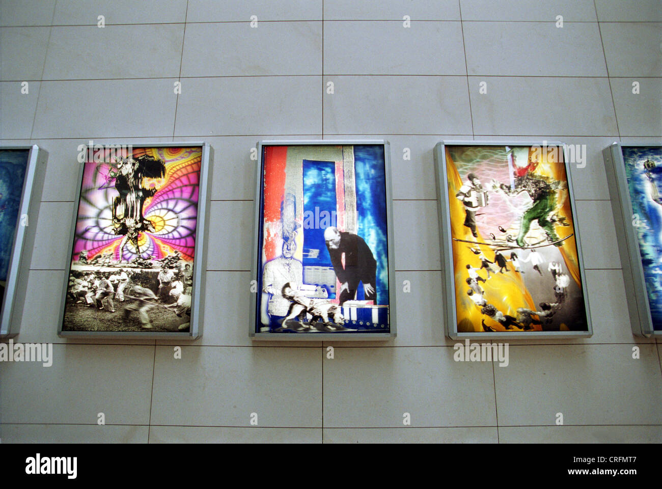 Berlin, Deutschland, Kunst im Reichstag Stockfotografie - Alamy