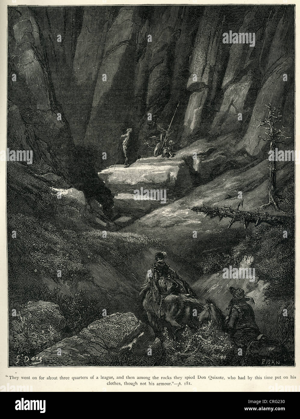 Gustave dore ritter dunkle schlucht -Fotos und -Bildmaterial in hoher ...