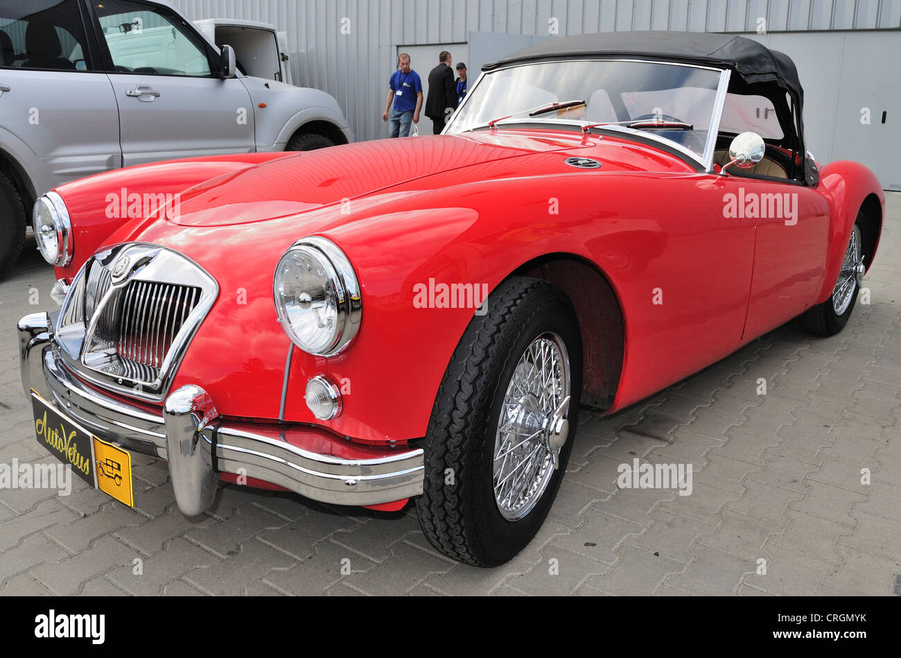 Oldtimer Roadster - MG MGA Stockfotografie - Alamy
