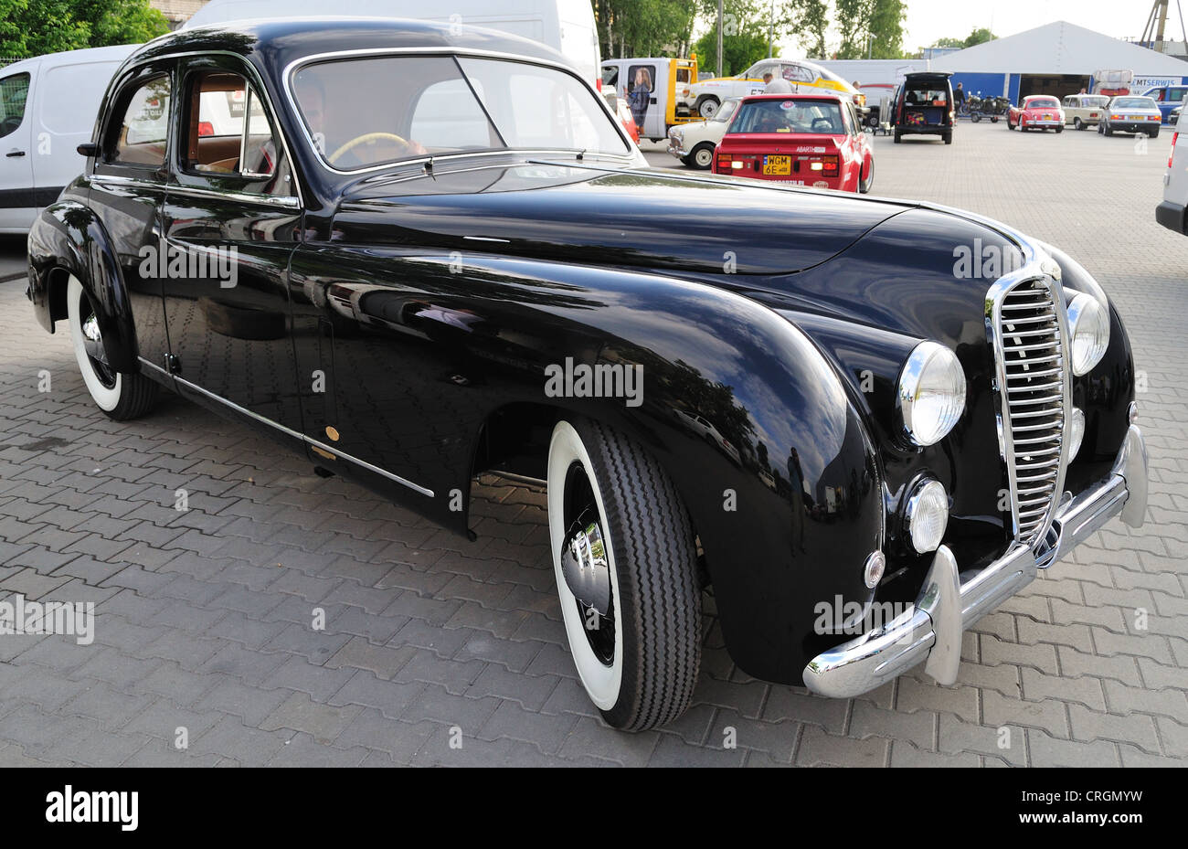 Oldtimer Limousine - Delahaye Stockfotografie - Alamy