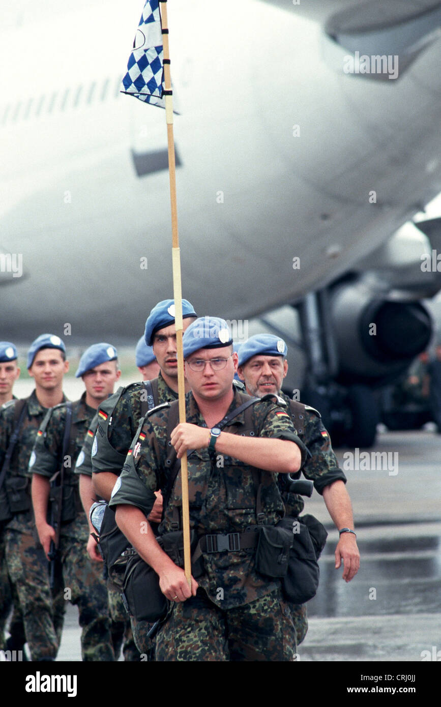 Bundeswehr UNOSOM 2 - Mission in Somalia Stockfotografie - Alamy
