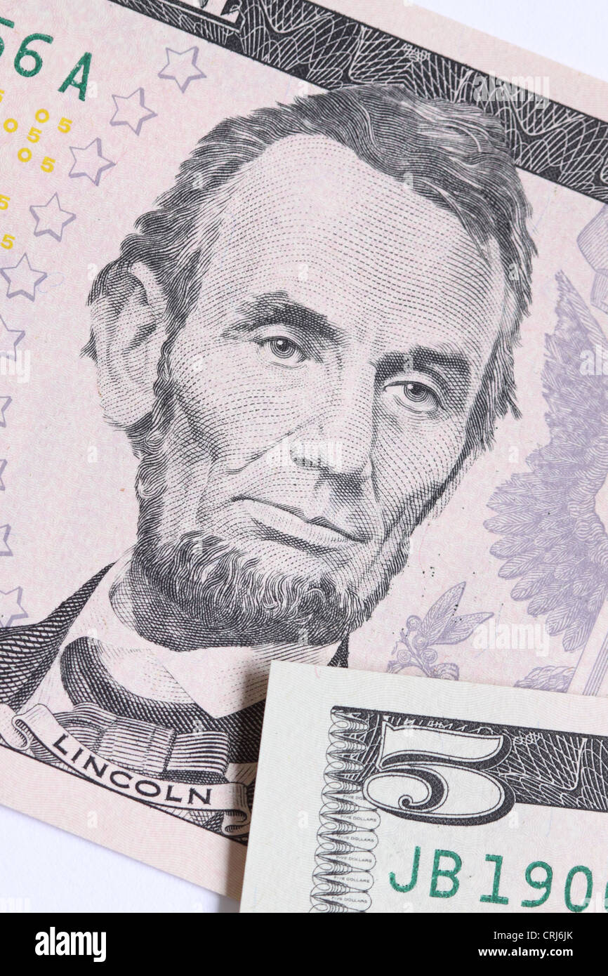 5 dollar note -Fotos und -Bildmaterial in hoher Auflösung – Alamy