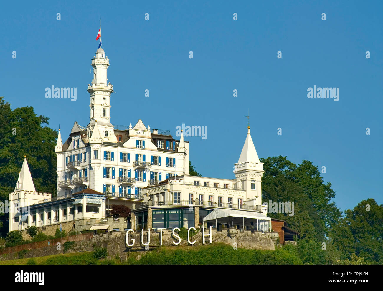 Gutsch Hotel Lucerne Stockfotos und -bilder Kaufen - Alamy