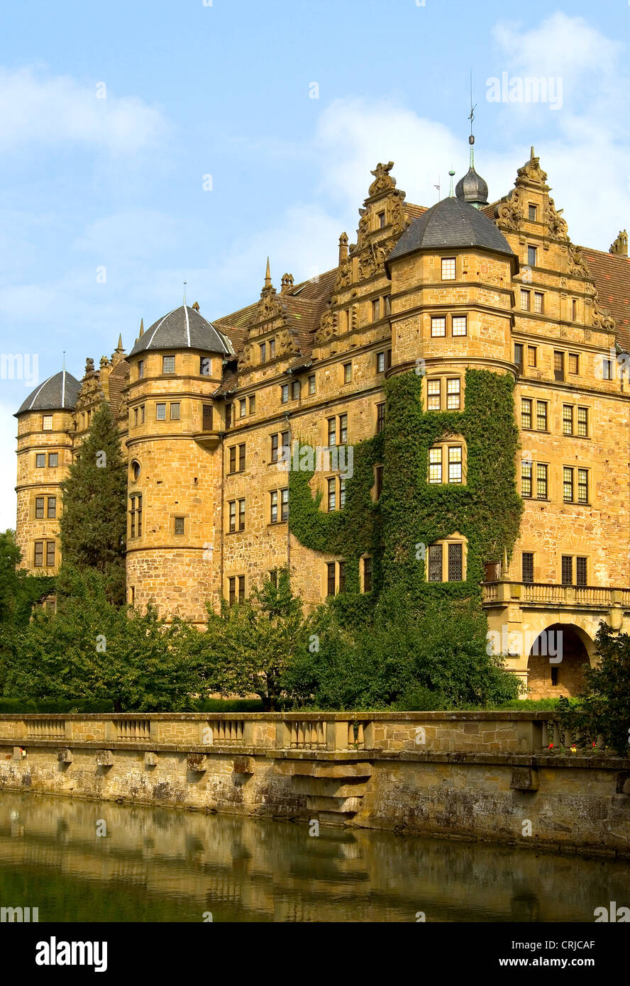 Neuenstein-Schloss, Schloss Neuenstein, ein Renaissance-Schloss und ...