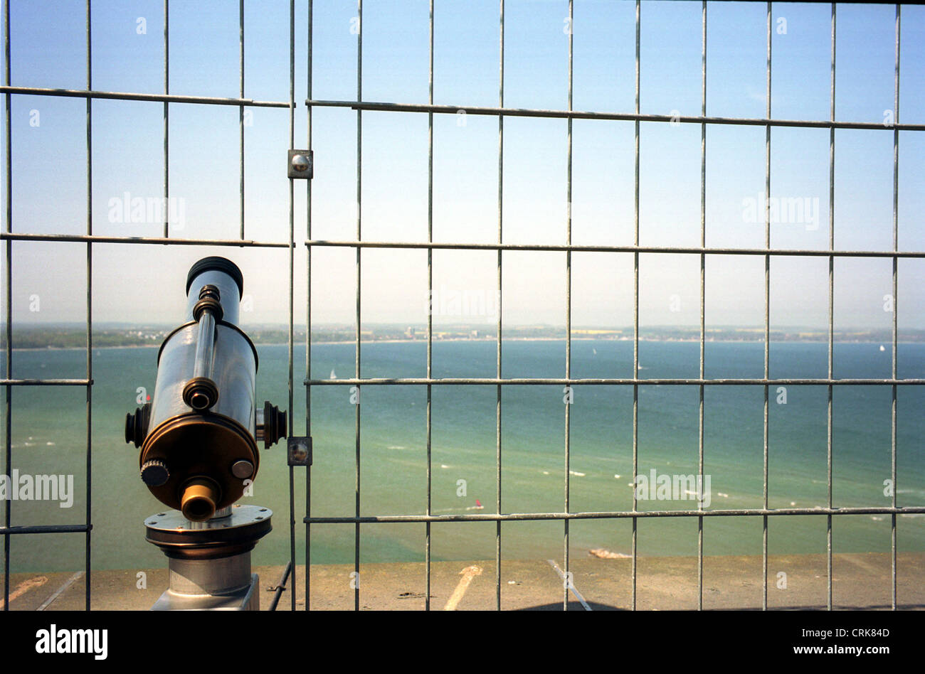 Das Marine-Ehrenmal Laboe Blick auf der Kieler Foerde Stockfotografie ...