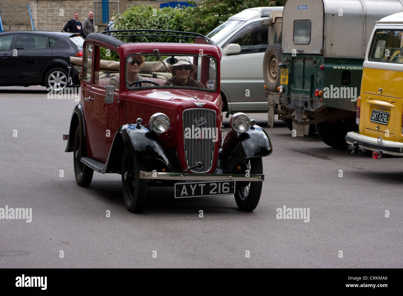 British red austin -Fotos und -Bildmaterial in hoher Auflösung – Alamy