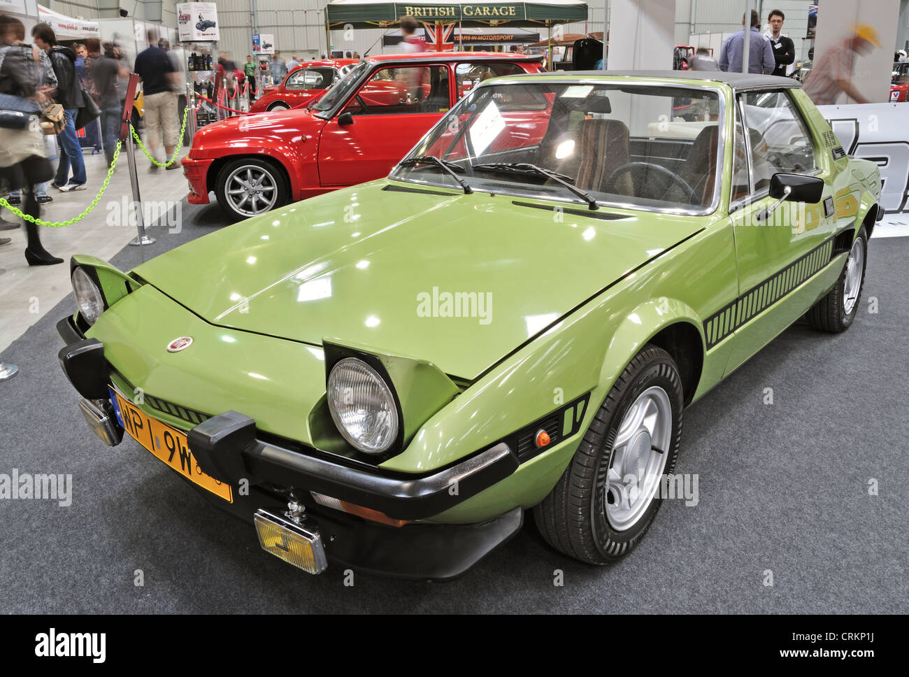 Oldtimer Sportwagen Fiat X1/9 Stockfotografie - Alamy