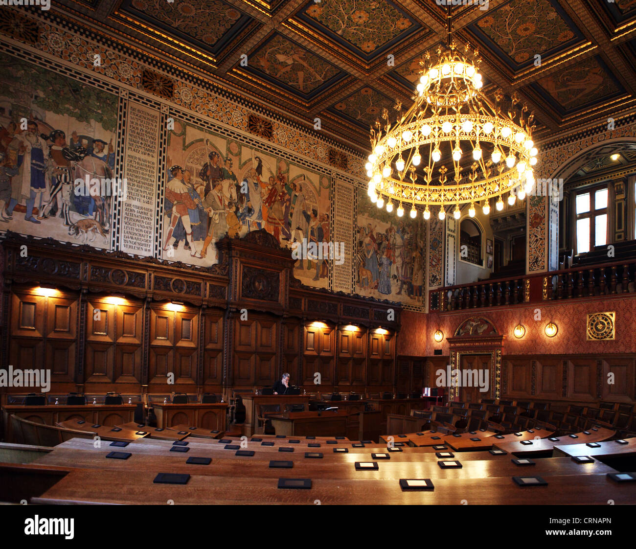 Basel rathaus innenraum -Fotos und -Bildmaterial in hoher Auflösung – Alamy