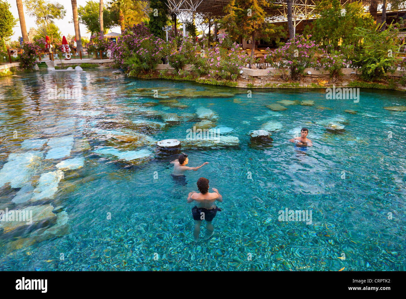 Hierapolis - Türkei, Ruinen der antiken Stadt, Heilige Pool von ...