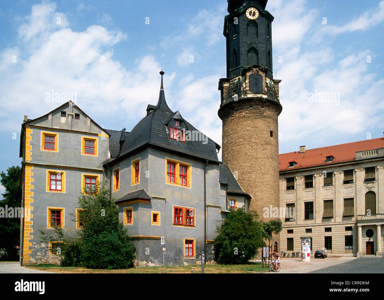 Deutschland, Thüringen, Weimar, Burg Stockfotografie - Alamy