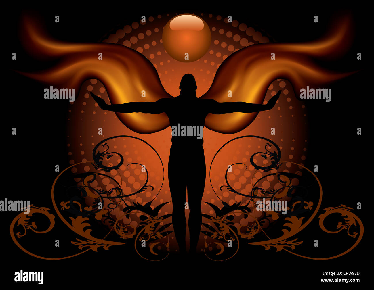 Fiery angel -Fotos und -Bildmaterial in hoher Auflösung – Alamy