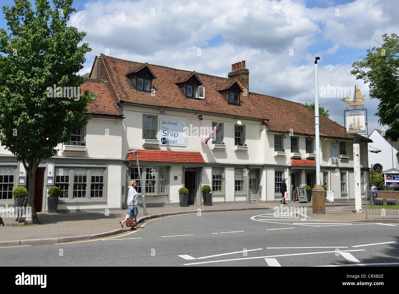 Best Western Schiff Hotel, High Street, Weybridge, Surrey, England ...