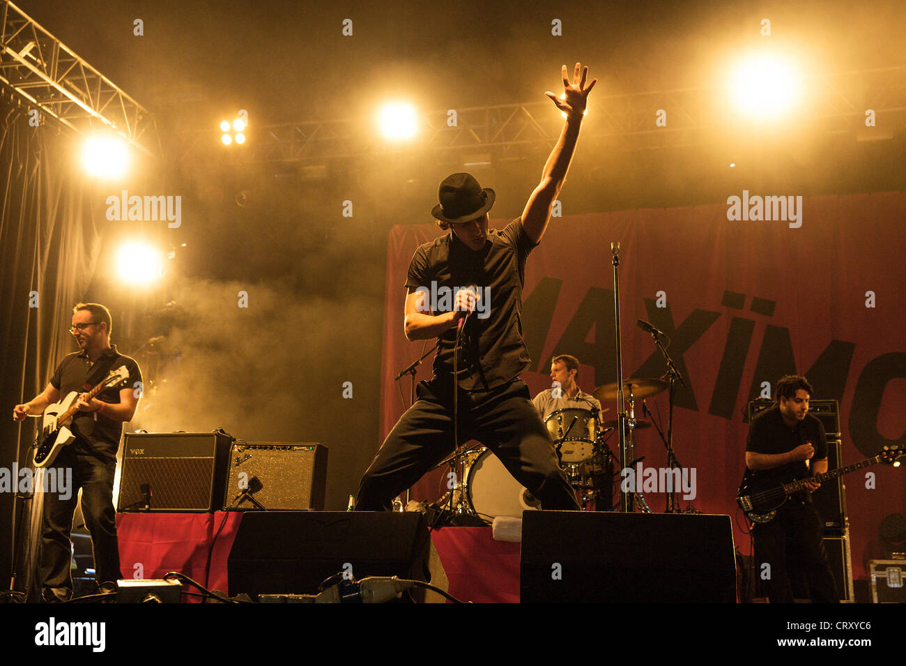 MAXIMO PARK spielt Hop Farm Music Festival am 30.06.2012 im Hop Farm ...