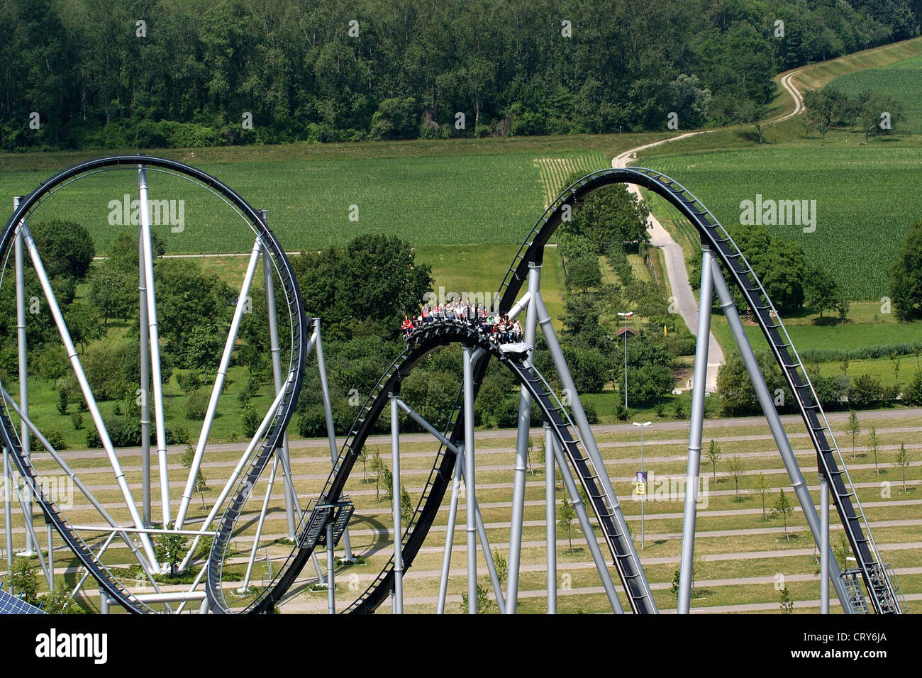 Silver star achterbahn -Fotos und -Bildmaterial in hoher Auflösung – Alamy