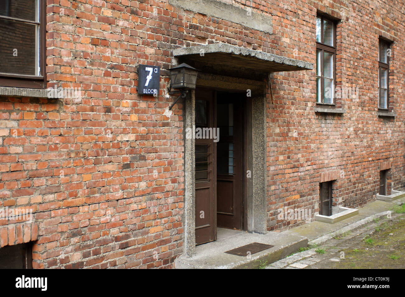 Auschwitz base camp poland block -Fotos und -Bildmaterial in hoher ...