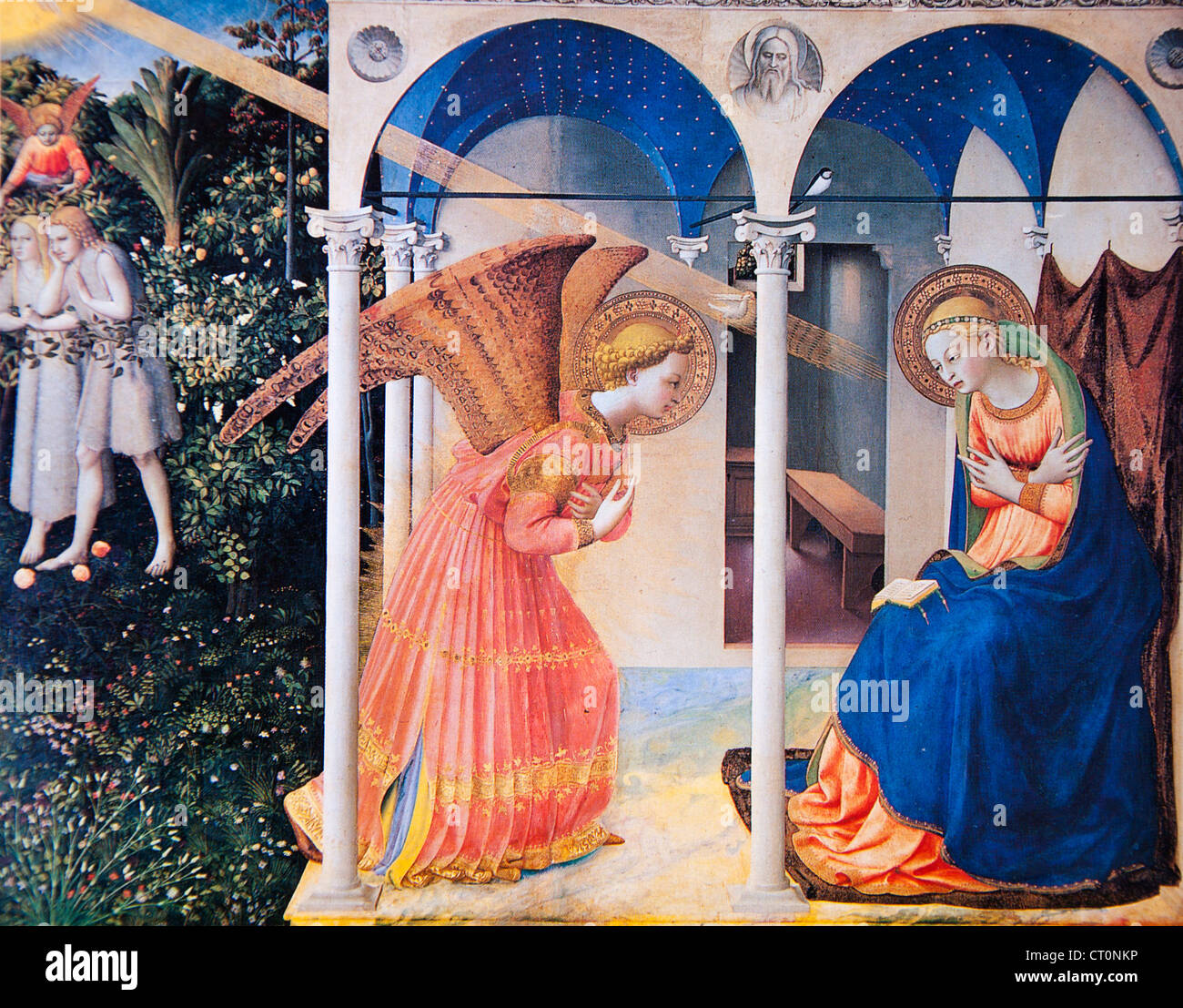 The Annunciation Fra Angelico Stockfotos und -bilder Kaufen - Alamy