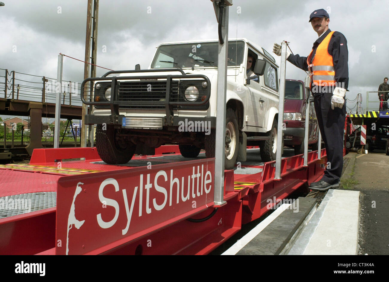 Niebuell, Autozug Sylt Shuttle Stockfotografie - Alamy