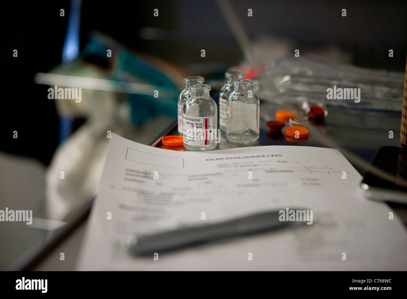 Adrenalin Injection Stockfotos & Adrenalin Injection Bilder - Alamy