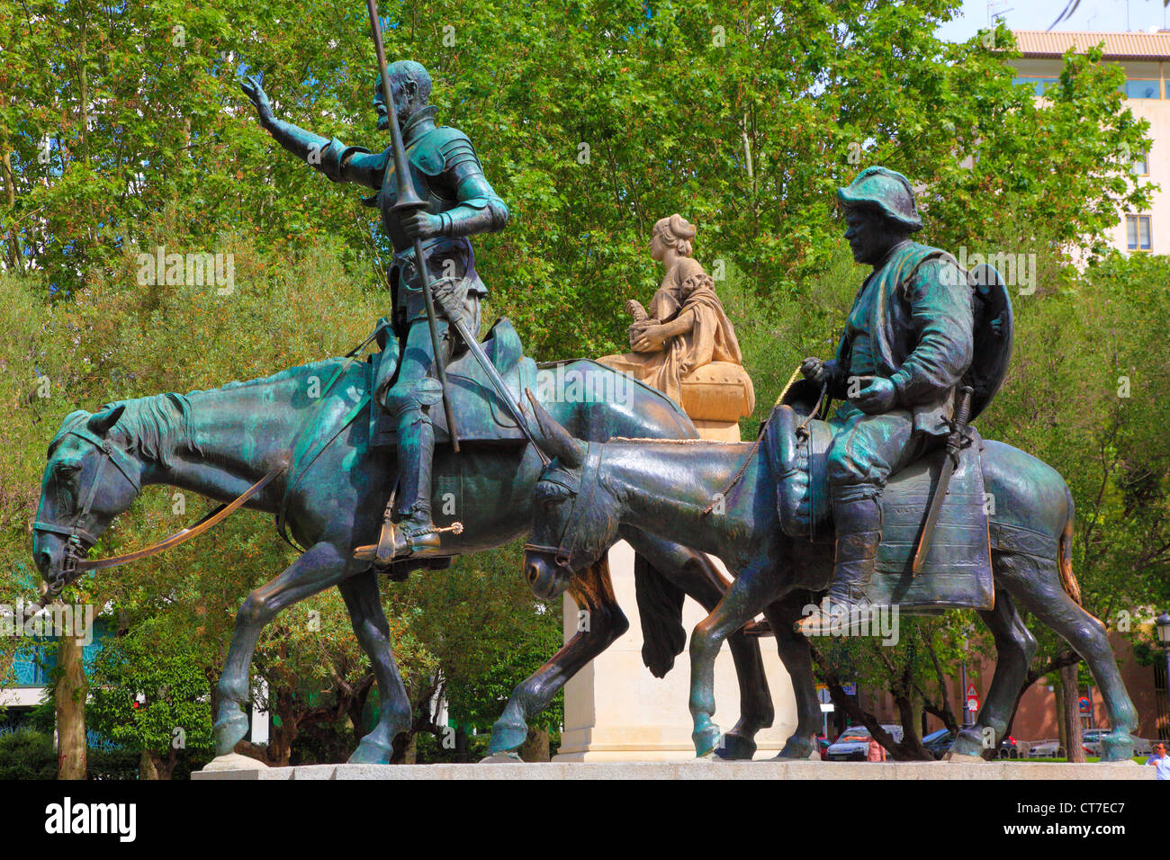 Don Quijote Statue Stockfotos und -bilder Kaufen - Alamy