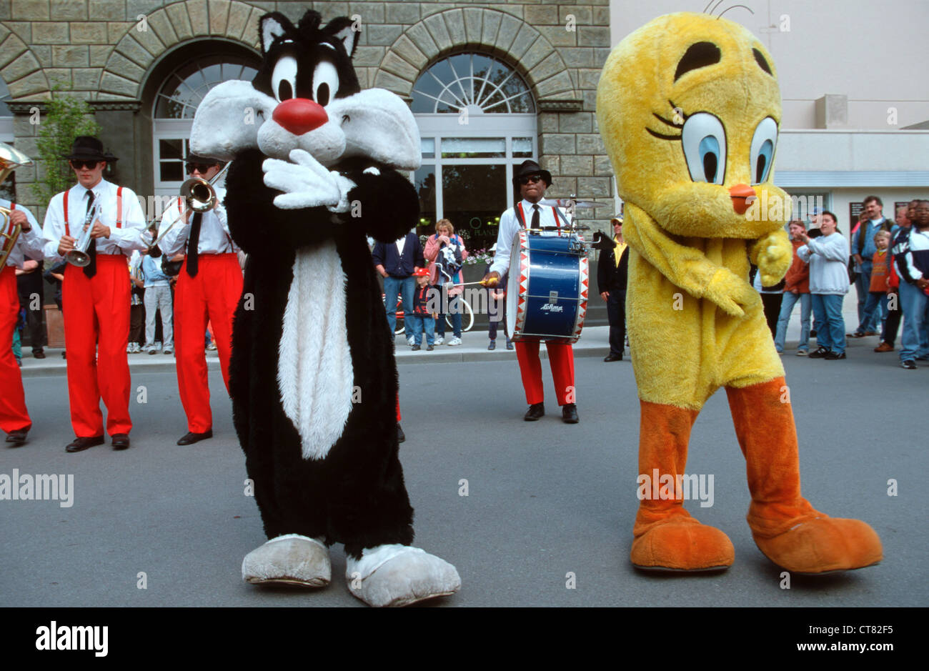 Freizeitpark WARNER BROS MOVIE WORLD in Bottrop Stockfotografie - Alamy