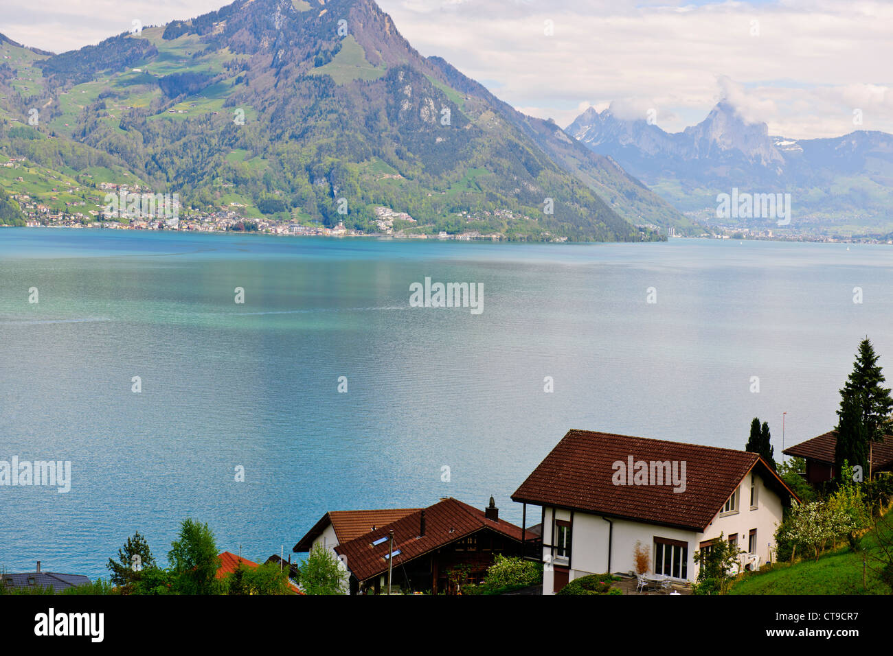 Ansichten aus Beckenried, hat die längste Seilbahn in der Schweiz ...