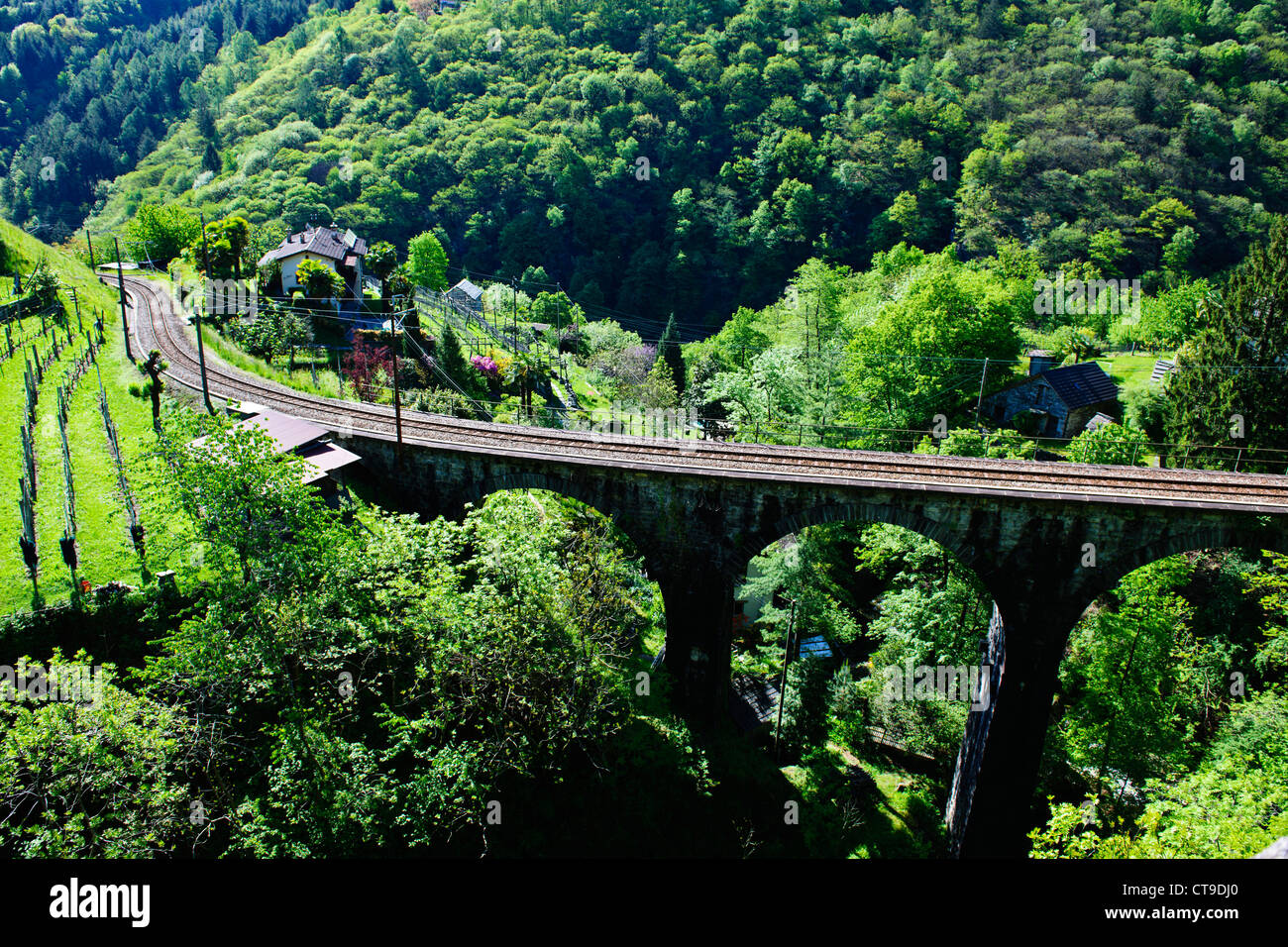 Viadukt ponte brolla -Fotos und -Bildmaterial in hoher Auflösung – Alamy
