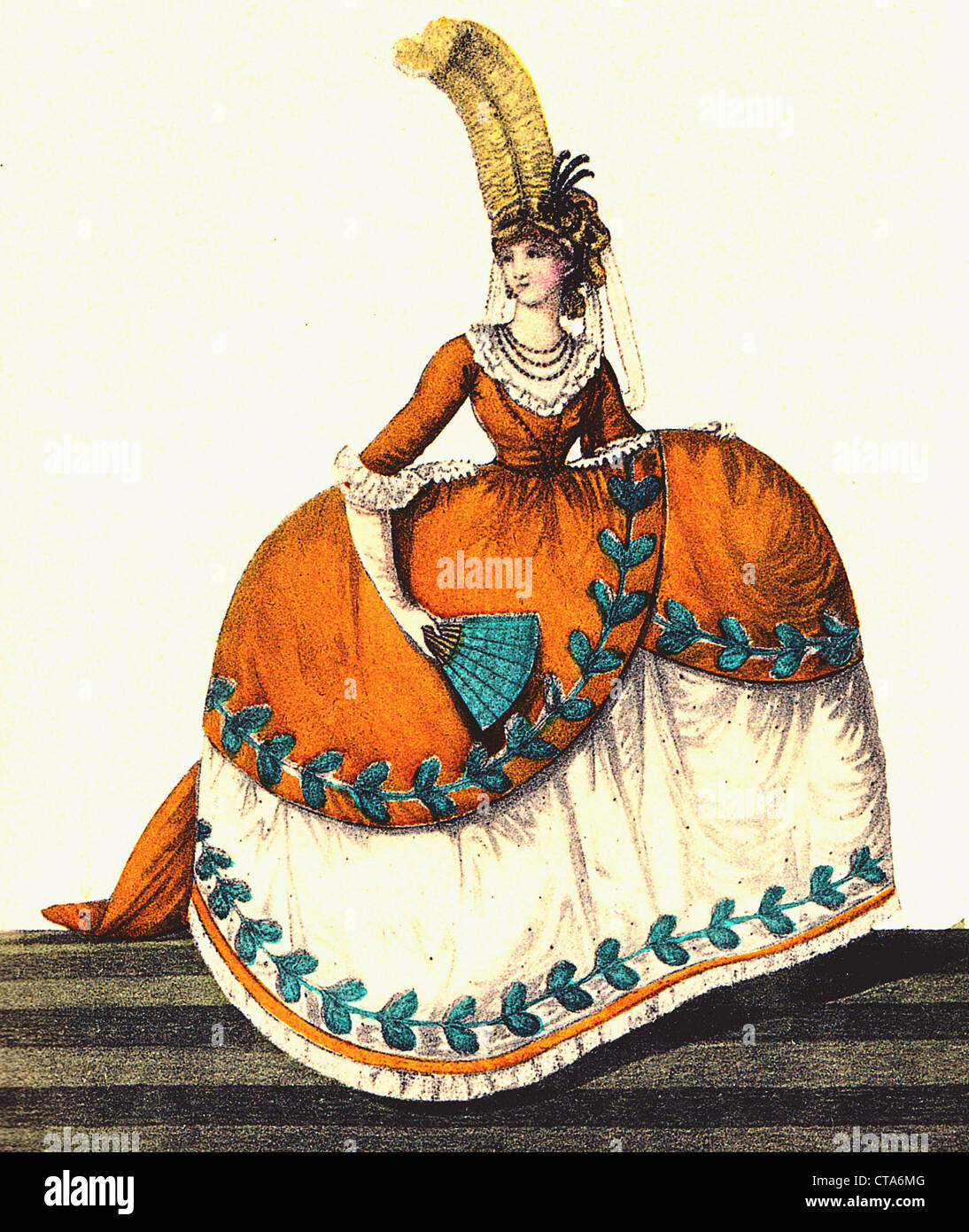 18th century fashion illustration -Fotos und -Bildmaterial in hoher ...