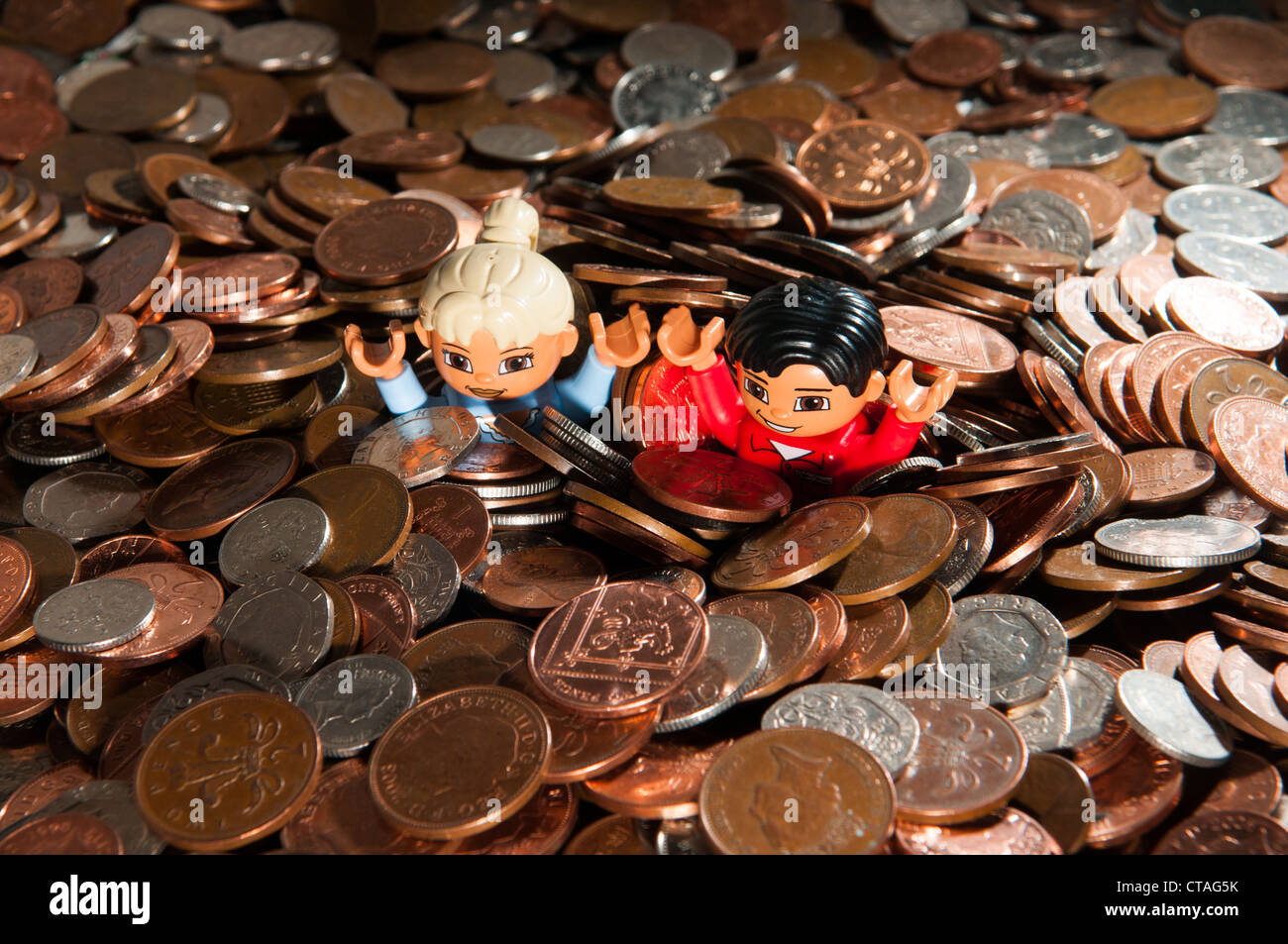 Geld Schwimmen Stockfotos und -bilder Kaufen - Alamy