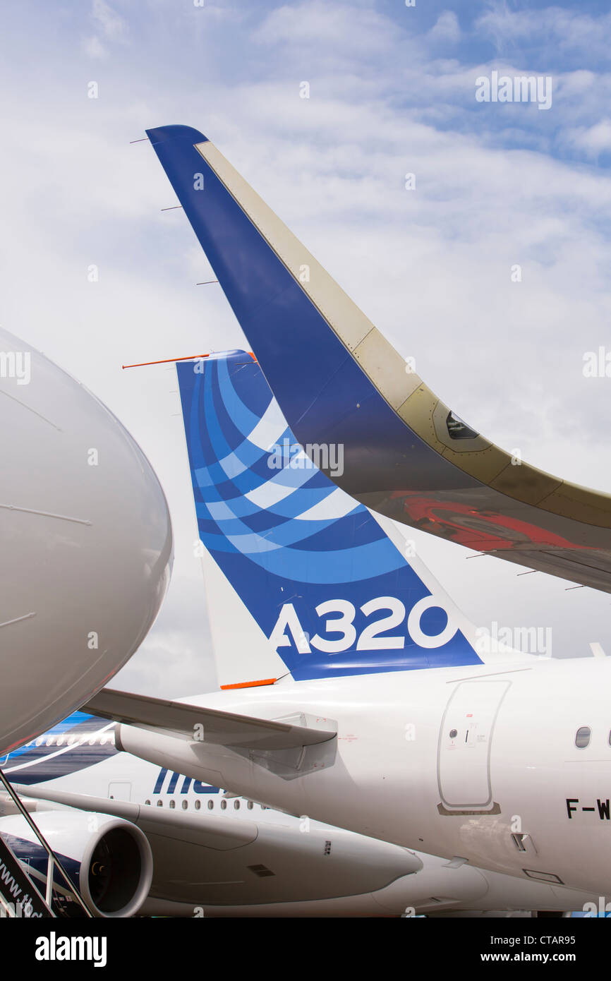 Airbus A320 sharklets Stockfotografie - Alamy