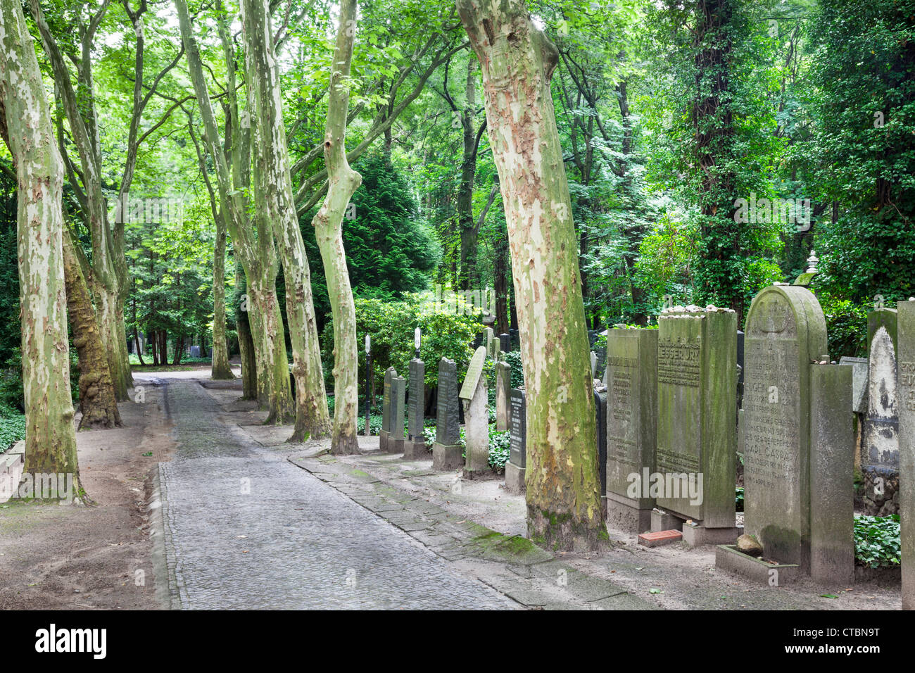 Cemetery Graveyard Grave Berlin Germany Stockfotos und -bilder Kaufen ...