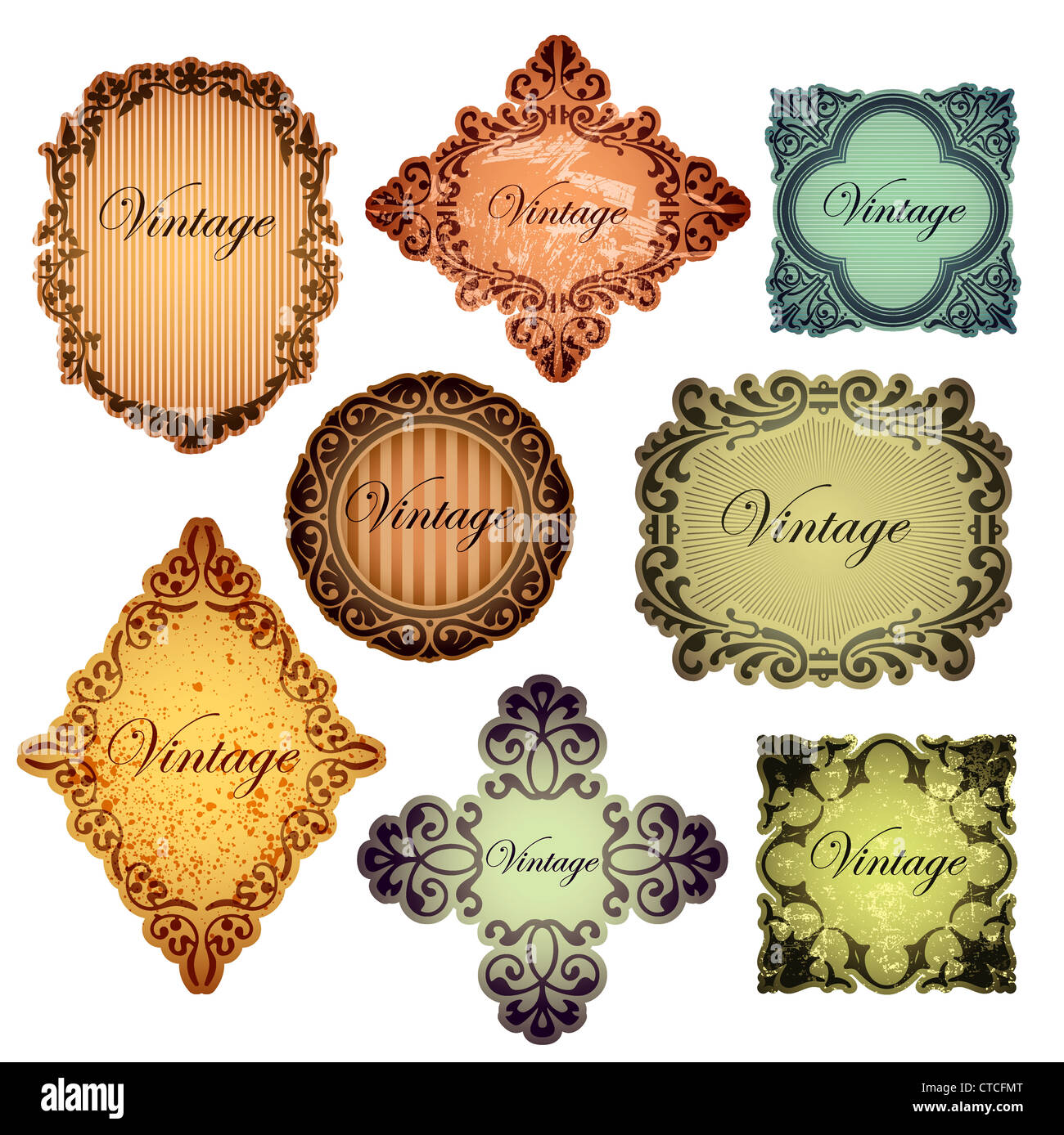 Vintage etiketten -Fotos und -Bildmaterial in hoher Auflösung – Alamy