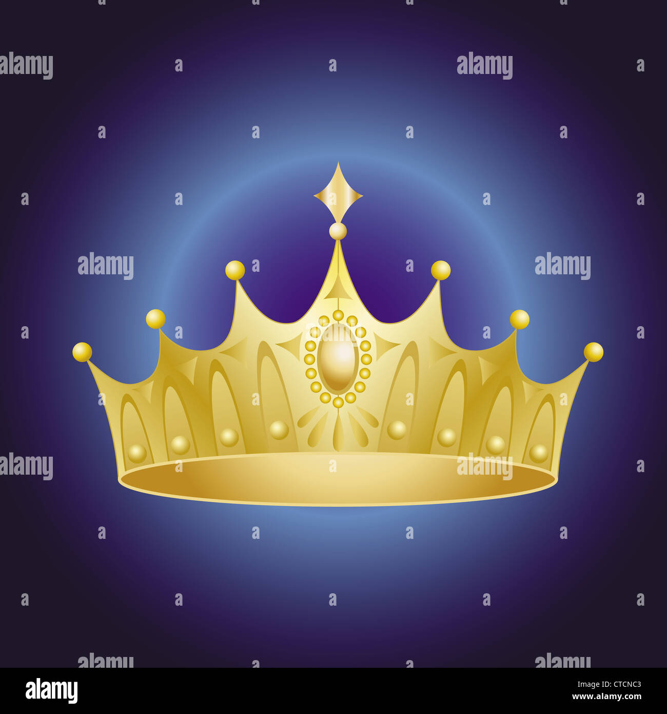 Golden crown -Fotos und -Bildmaterial in hoher Auflösung – Alamy