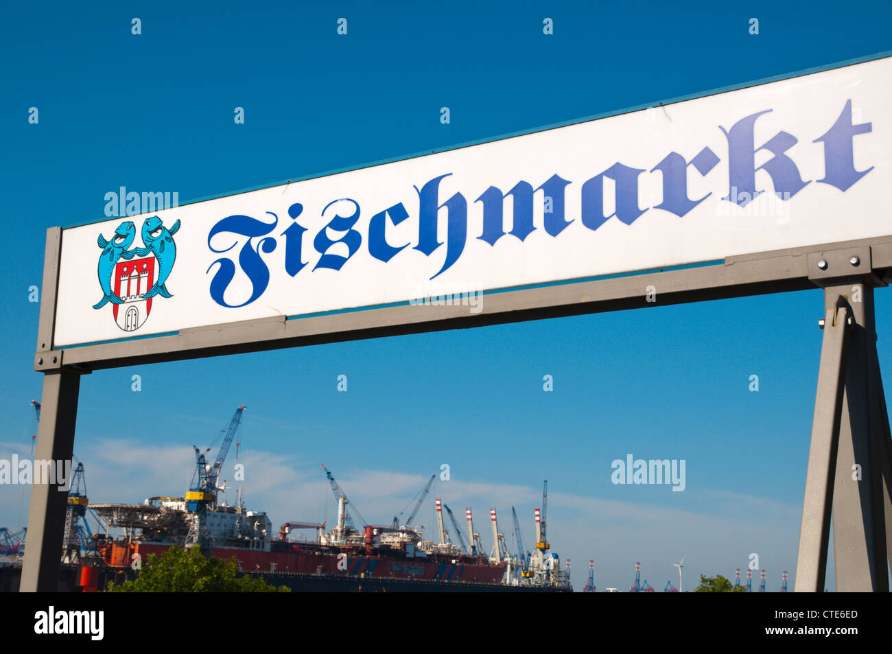 Hamburg Fischmarkt Fish Market Stockfotos und -bilder Kaufen - Alamy