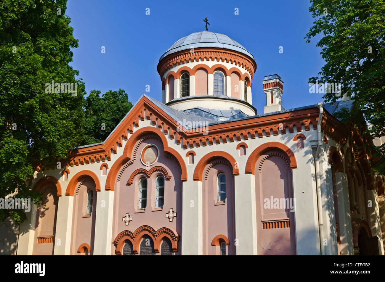 Russisch-orthodoxe Kirche St. Paraskeva Vilnius Litauen Stockfotografie - Alamy