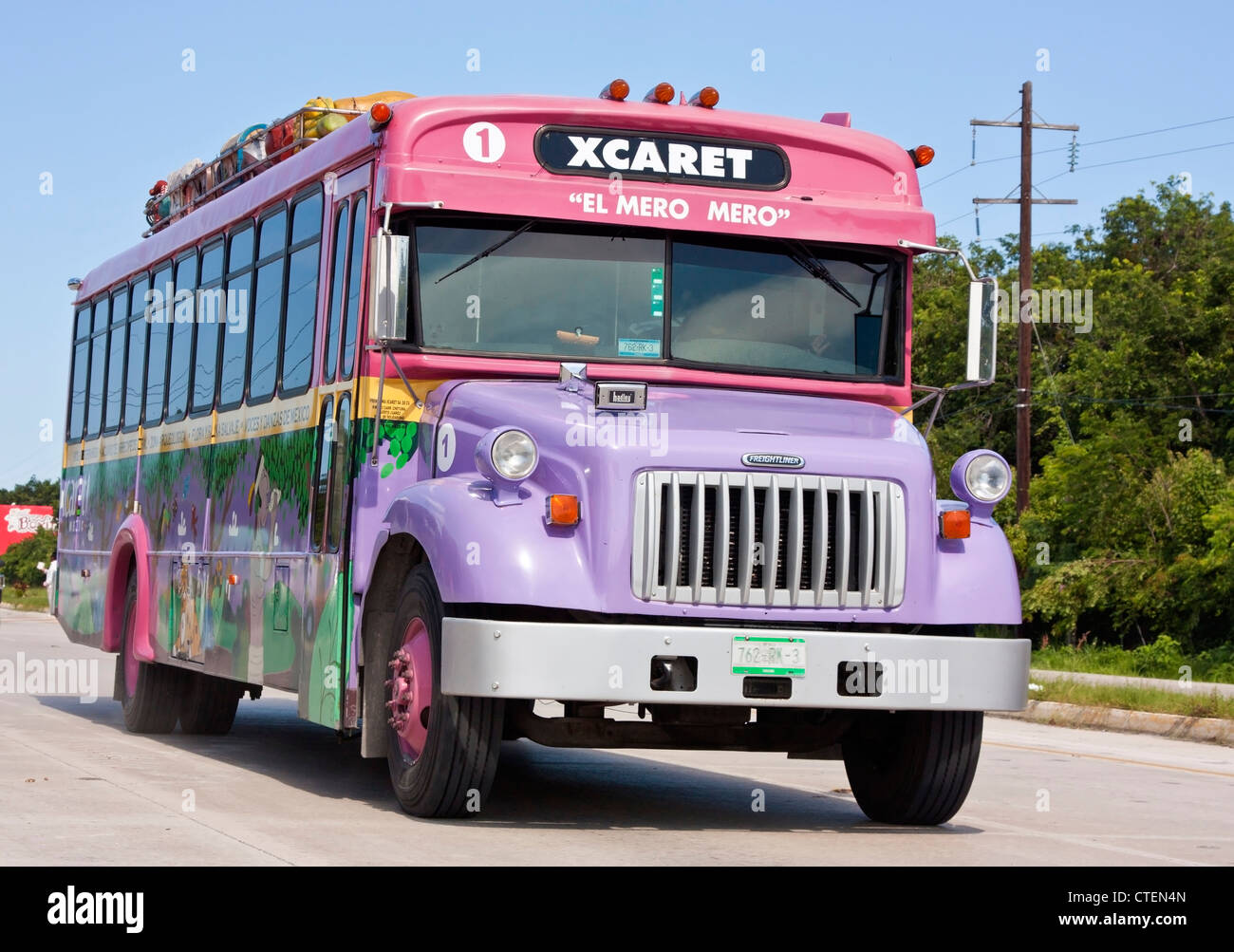 Mexico Tourist Bus Stockfotos und -bilder Kaufen - Alamy
