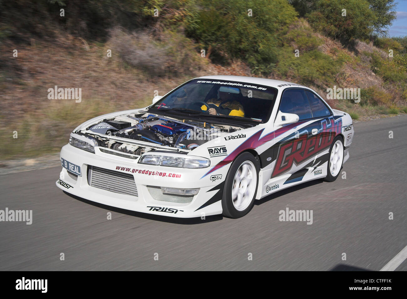 Modified boy racer nissan car -Fotos und -Bildmaterial in hoher ...