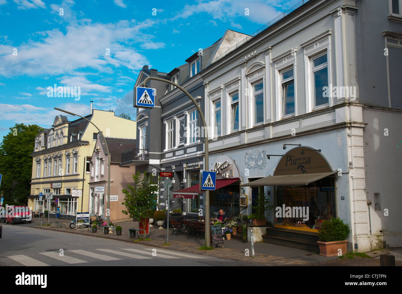 Stadtteil Blankenese Hamburg Deutschland Europa Stockfotografie - Alamy