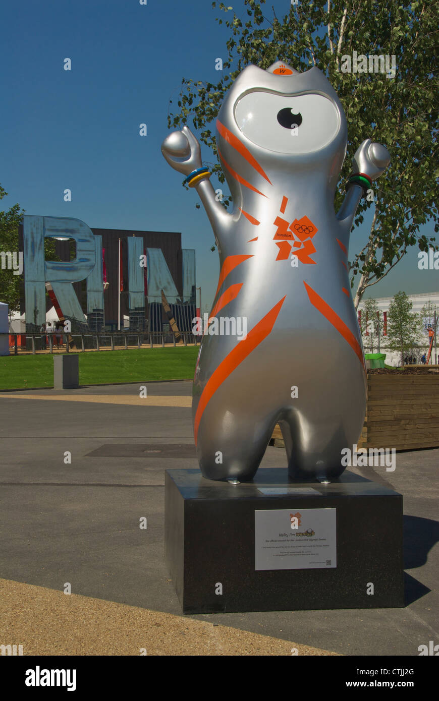 Olympisches Maskottchen 2012 Stockfotos und -bilder Kaufen - Alamy