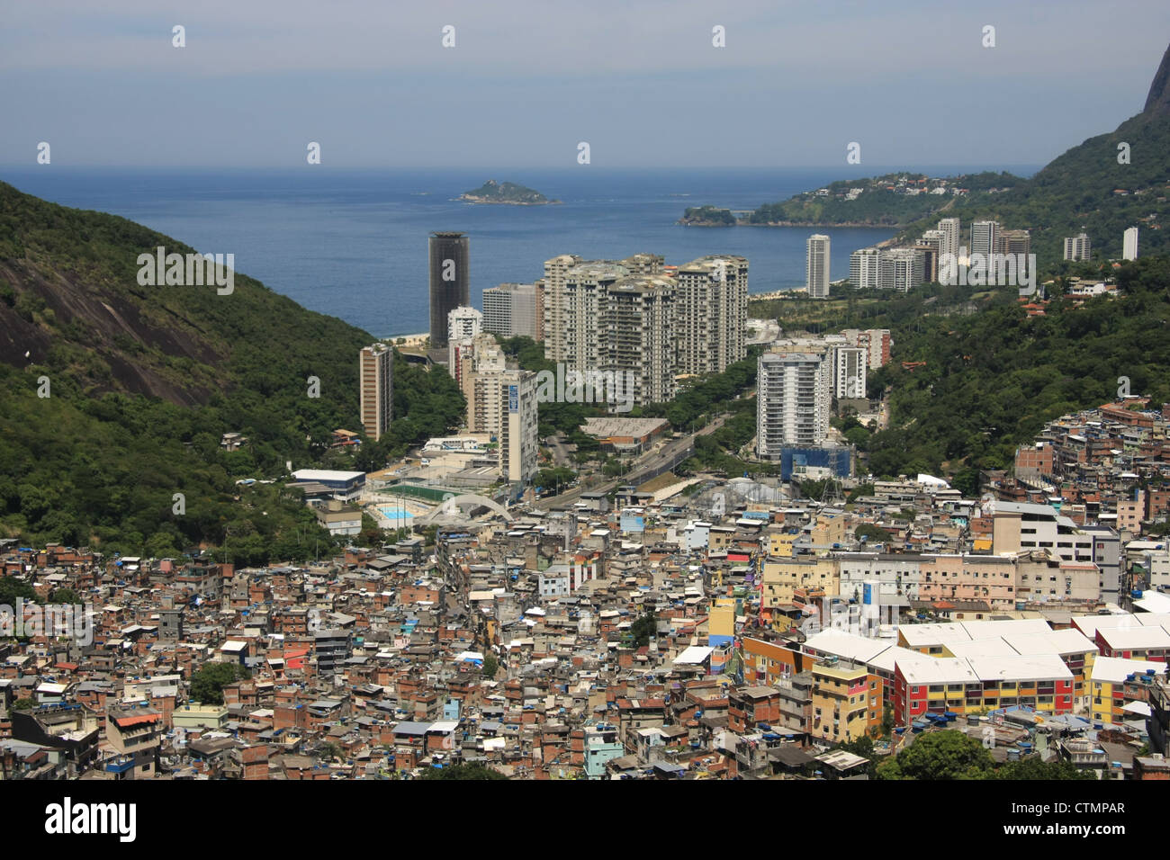 Favela da Rocinha, Rio De Janeiro, Brasilien Stockfotografie - Alamy