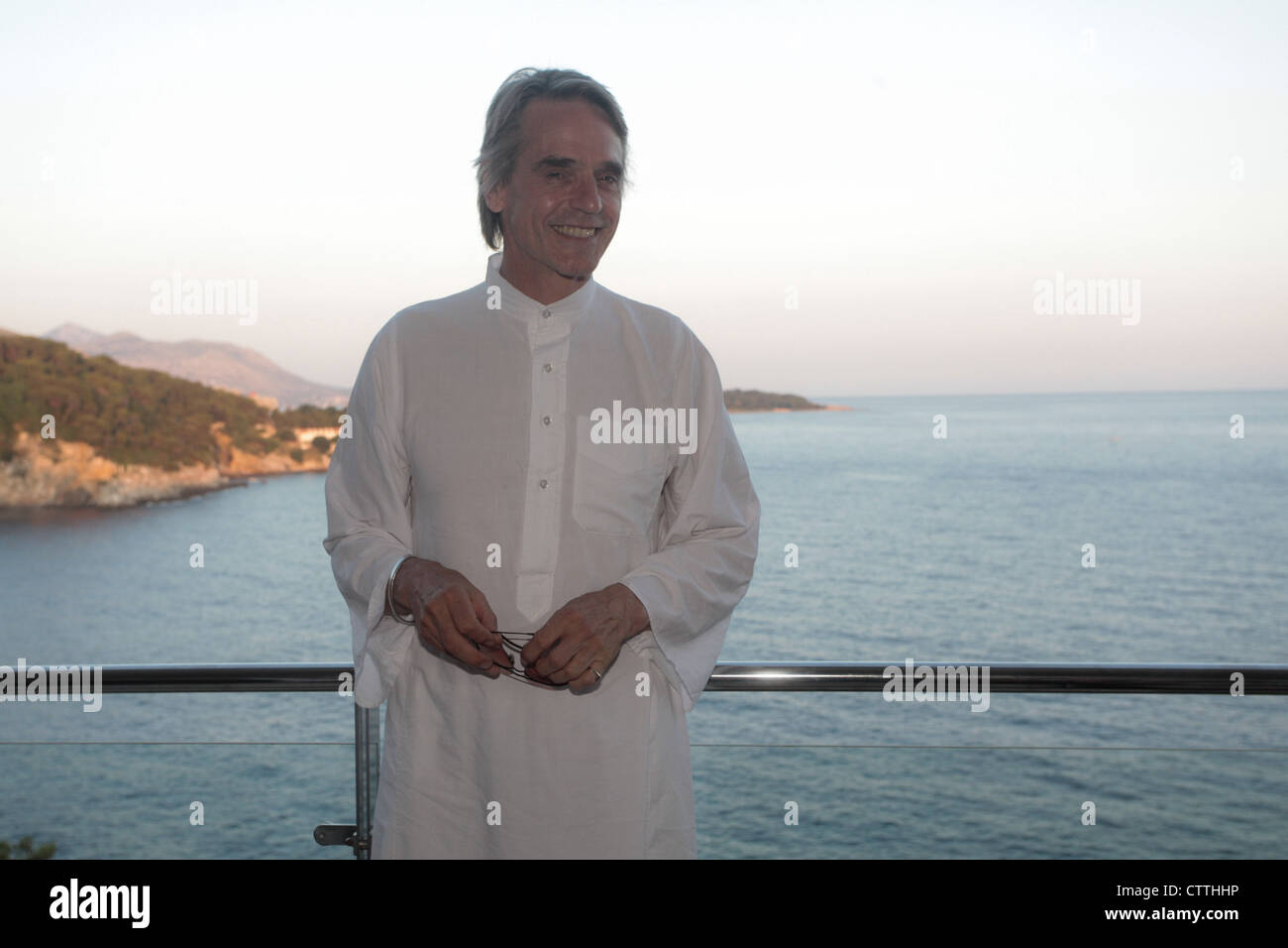 Ein englischer Schauspieler Jeremy Irons Stockfotografie - Alamy